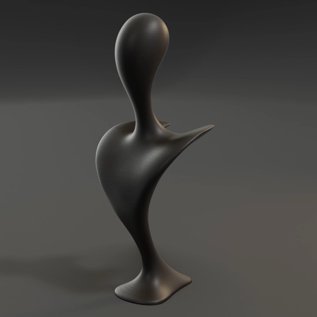 Free STL file Abstract bust・3D printing design to download・Cults
